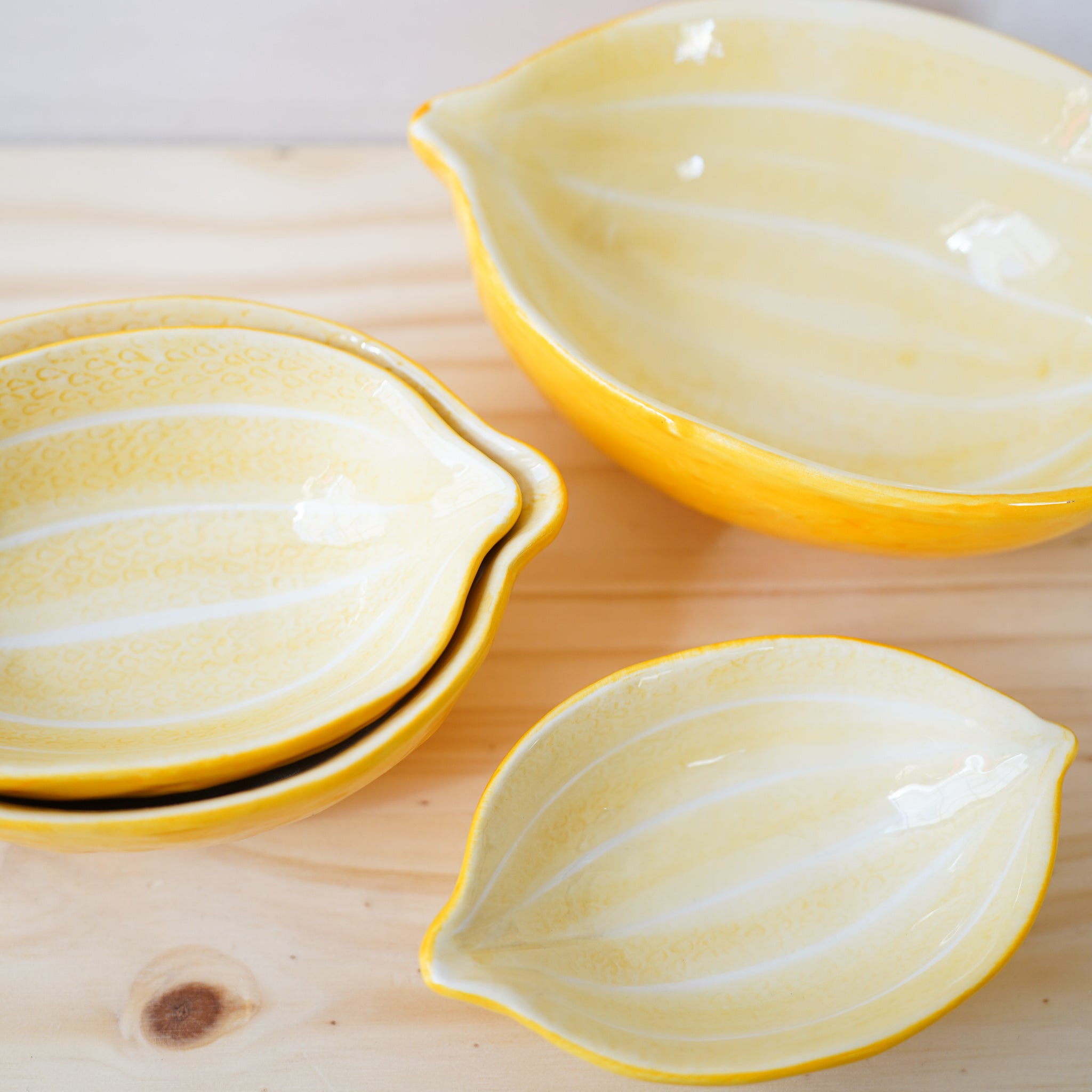 Lemon Nesting Bowls - Set of 4 – SOCCO Living